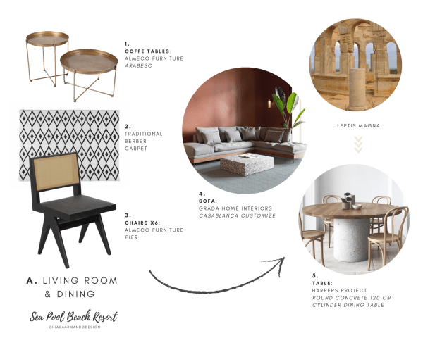 SEA POOL BEACH RESORT – Ghanima – ChiaraArmandoDesign